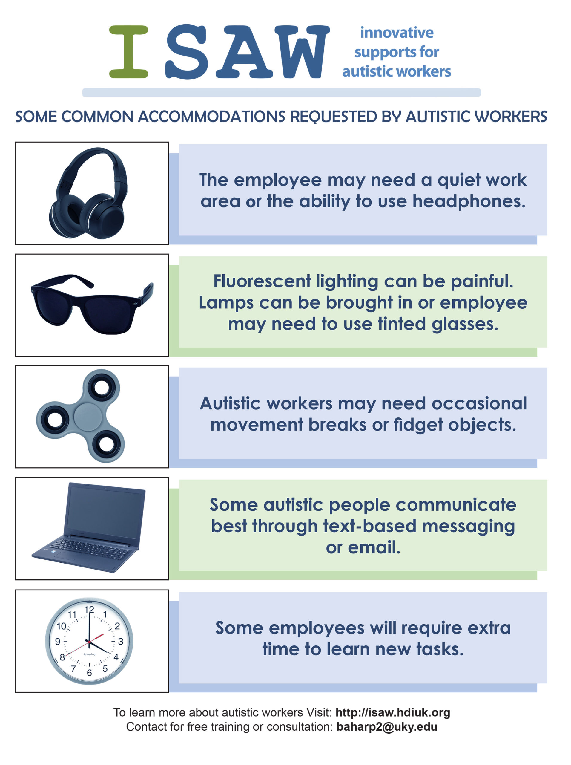 Fact sheets & Brochures – Innovative Supports for Autistic Workers